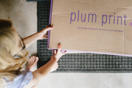 printing childhood artwork + homeschool notebooks - Cloistered Away