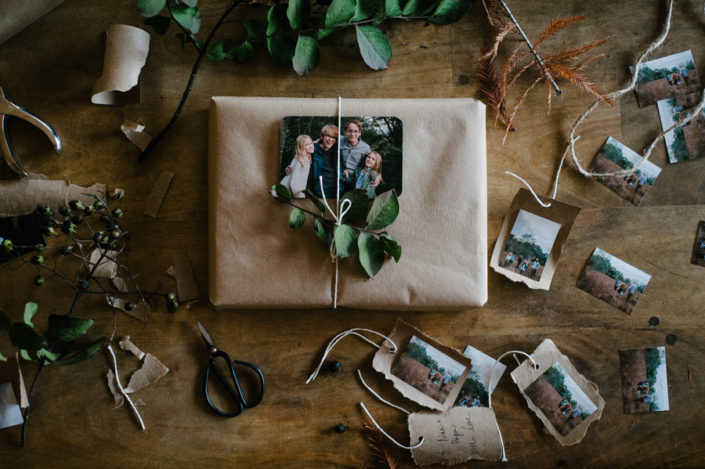 Handmade | Gift Wrapping with Nature + Photographs - Cloistered Away